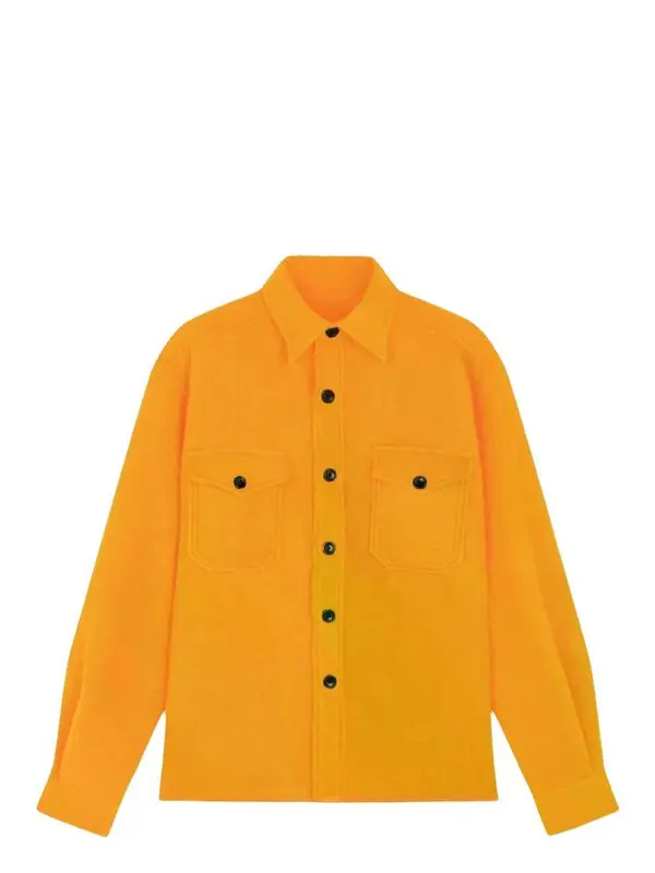 FORTELA Kenny Chest-pocket Shirt - Yellow