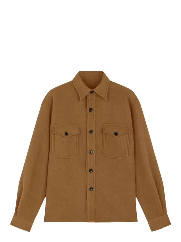 FORTELA Kenny Overshirt - Brown