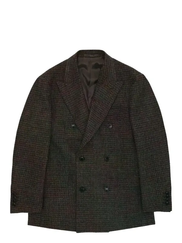 FORTELA Corrado Double-breasted Blazer - Brown