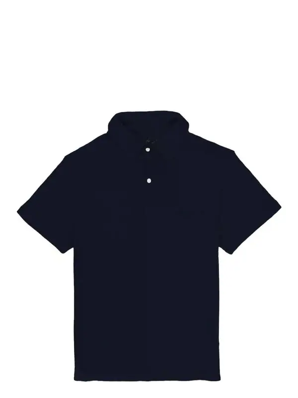 FORTELA Missourim Waffle Polo Shirt - Blue