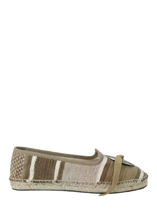 FORTELA Frutate Striped Espadrilles - Brown