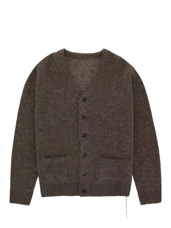 FORTELA Edmund Buttoned Cardigan - Brown