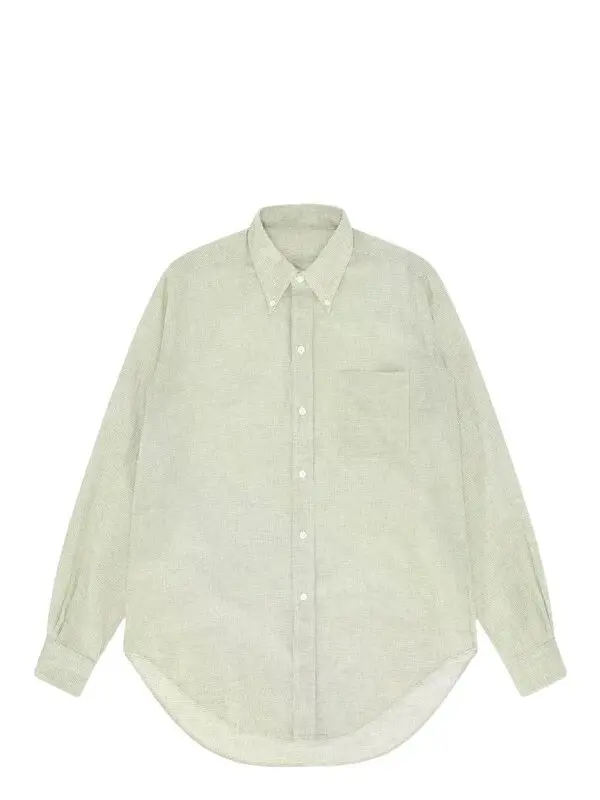 FORTELA King Check-pattern Button-fastening Shirt - Neutrals