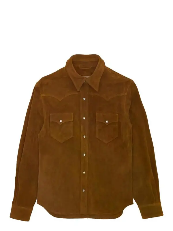 FORTELA Ranch Texan Shirt - Brown