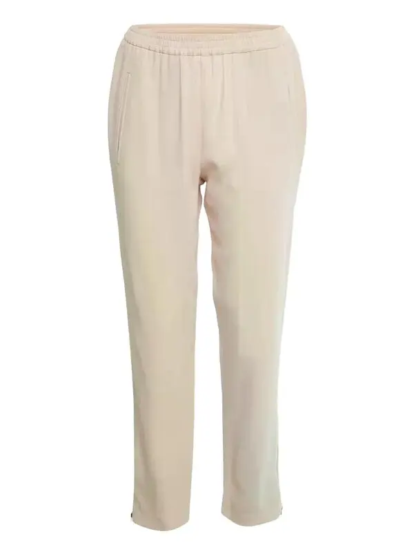 Stella McCartney Crepe Trousers - Neutrals