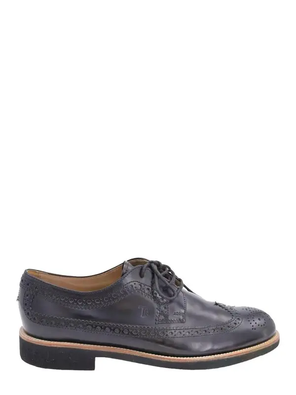 TOD'S Lace-up Oxford Shoes - Black