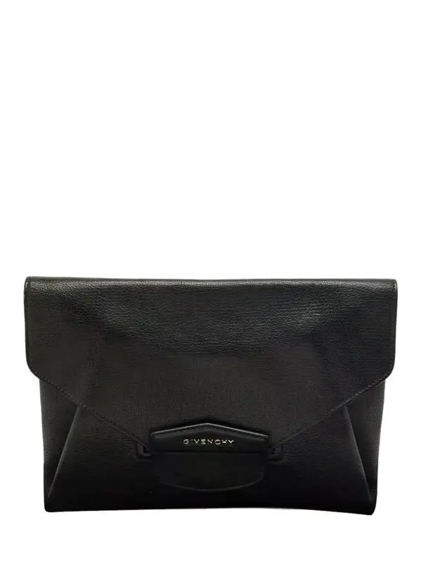 Givenchy Antigona Envelope Clutch Bag - Black