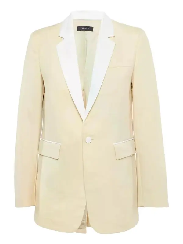 JOSEPH Tuxedo Blazer - Yellow