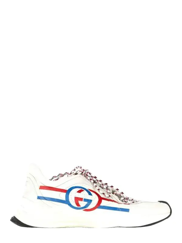 Gucci Run Logo-print Sneakers - White