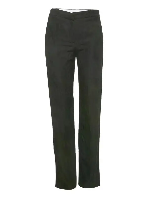 JOSEPH Jacquard Reptile Trousers - Black