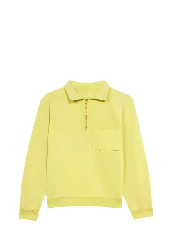 FORTELA Half-zip Sweatshirt - Yellow