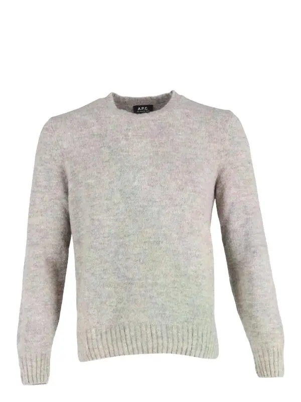 A.p.c. Wool Crewneck Jumper - Neutrals