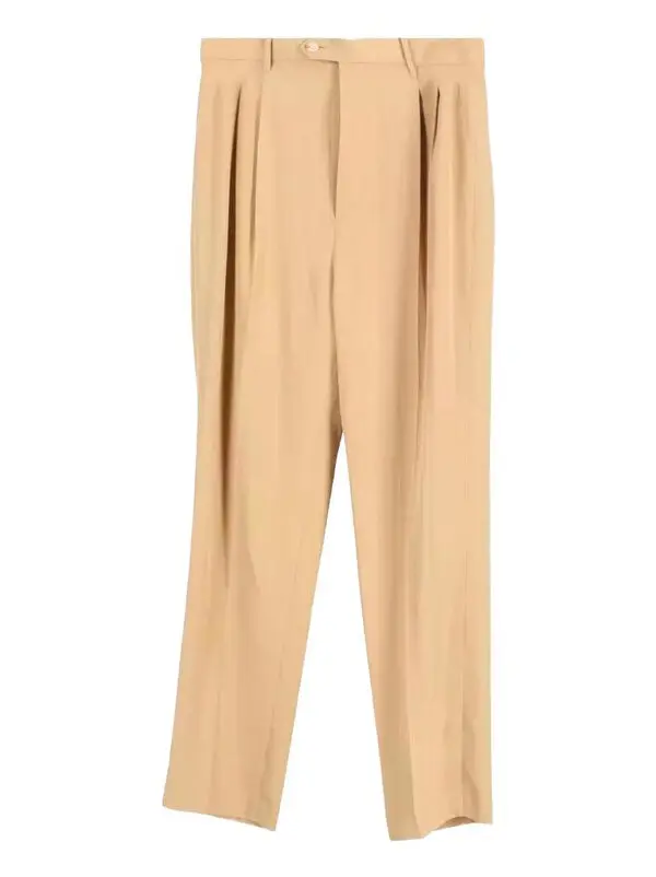 Iris & Ink Pleated Trousers - Neutrals