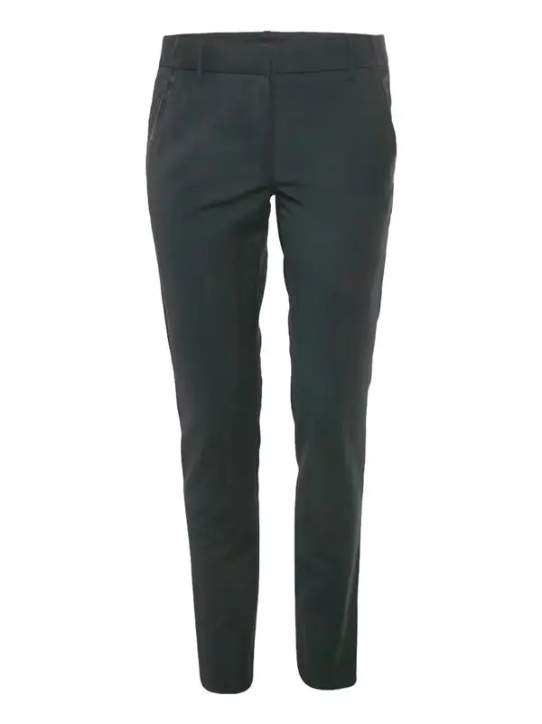 Maje Checked Tailored Trousers - Grey