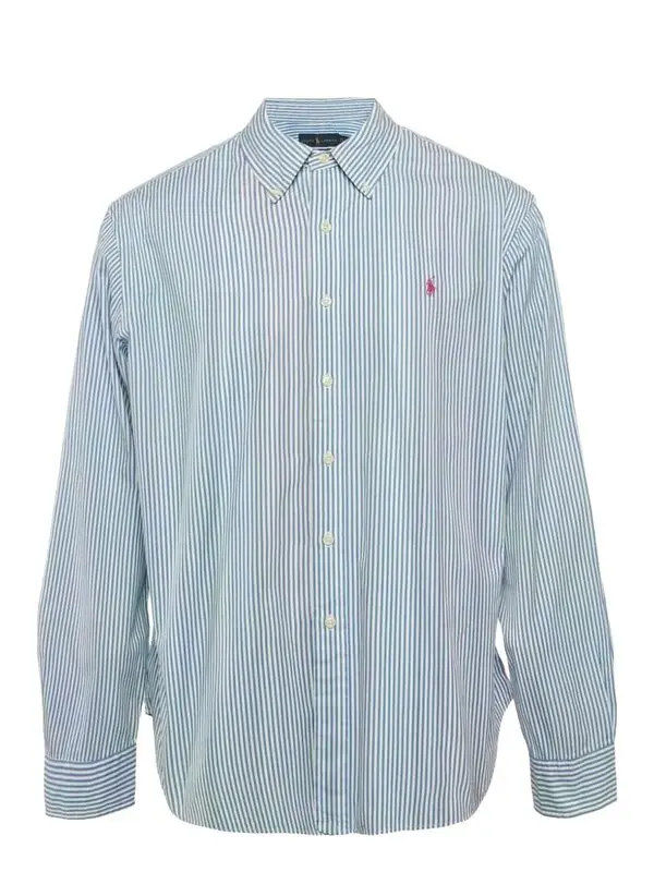 Polo Ralph Lauren Cotton Striped Shirt - Blue