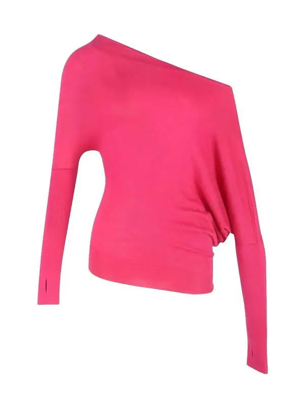 TOM FORD Vintage One-shoulder Top - Pink