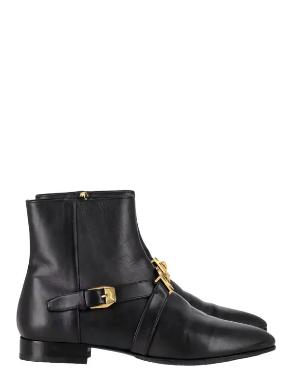 Versace Medusa-embellished Ankle Boots - Black