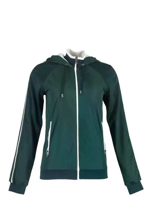 Dolce & Gabbana Zipped Hooded Jacket - Green