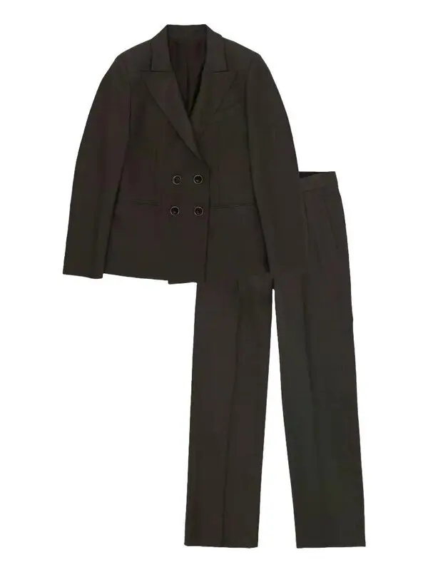 FORTELA Bibiane Double-breasted Suit - Brown