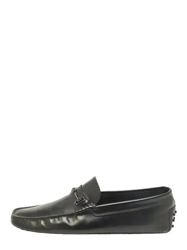 TOD'S Leather Loafers - Black
