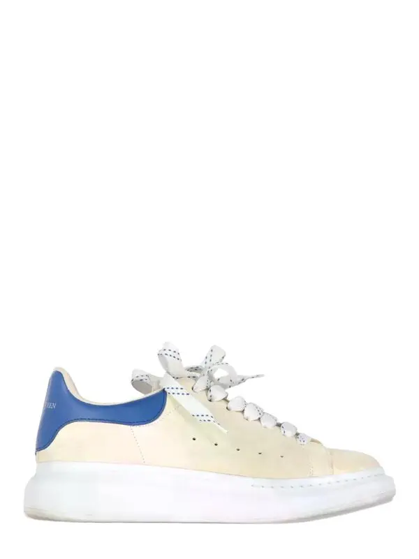 Alexander McQueen Oversized Perforated Sneakers - Neutrals
