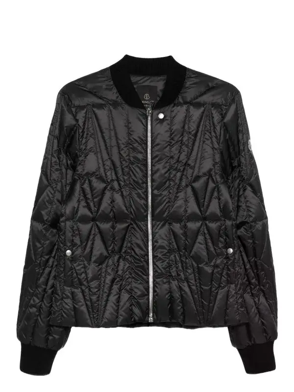 MONCLER + RICK OWENS Quilted Bomber Jacket - Black
