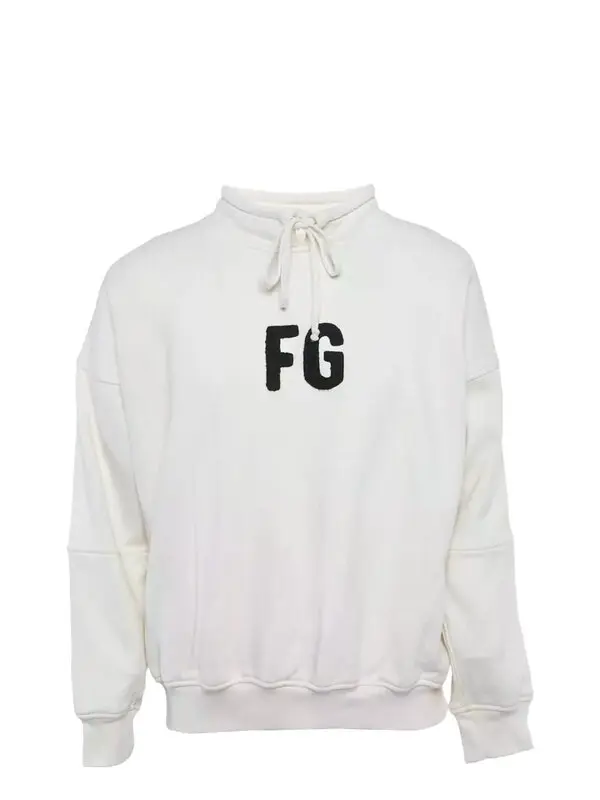 Fear Of God Mock-neck Cotton Sweatshirt - Neutrals
