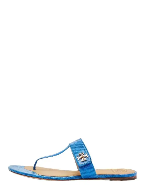 Tory Burch Miller Leather Sandals - Blue