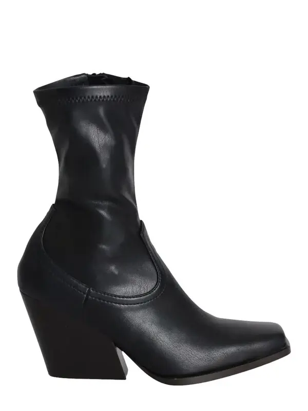 Stella McCartney Square-toe Cowboy Boots - Black