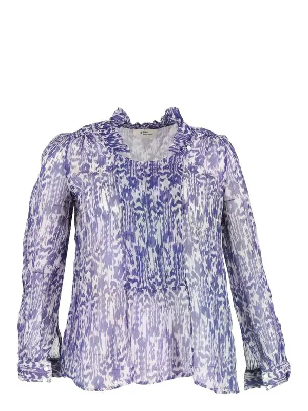 ISABEL MARANT VINTAGE Vintage Printed Blouse - Blue
