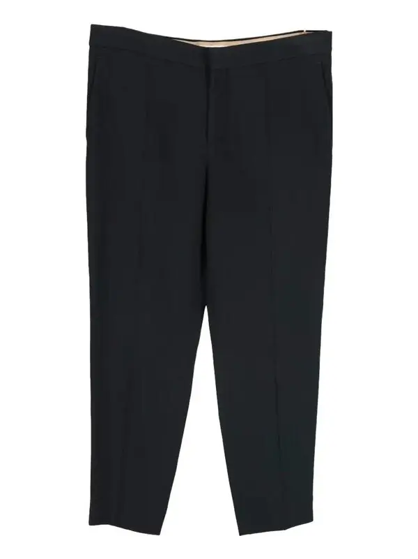Chloé Vintage Straight-leg Trousers - Black