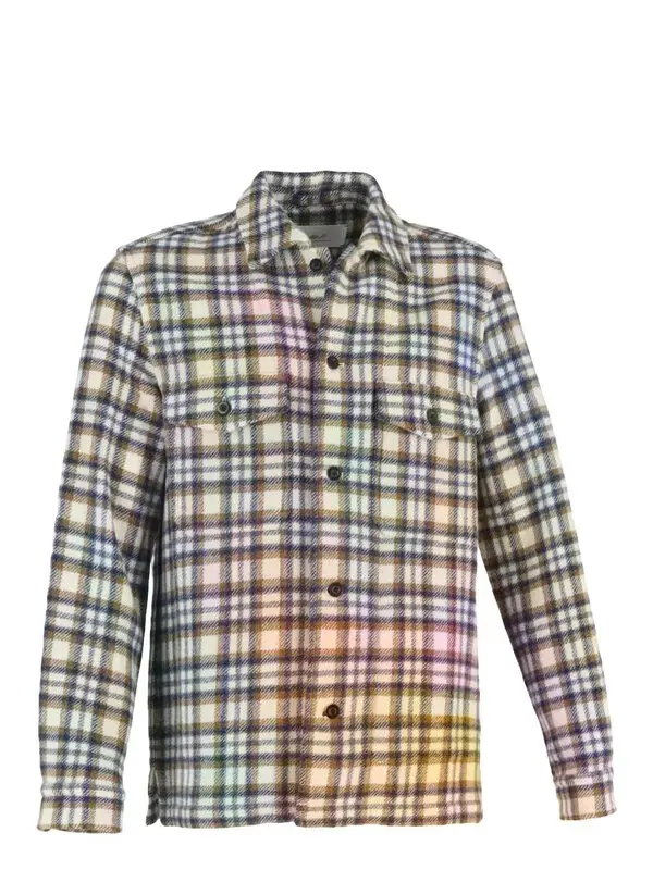 Mr P. Checked Overshirt - Neutrals
