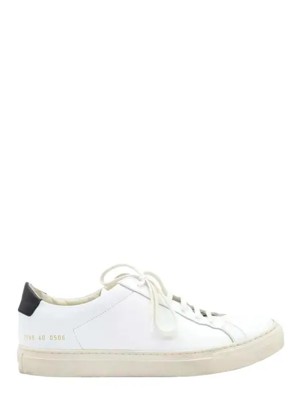 COMMON PROJECTS Leather Sneakers - White