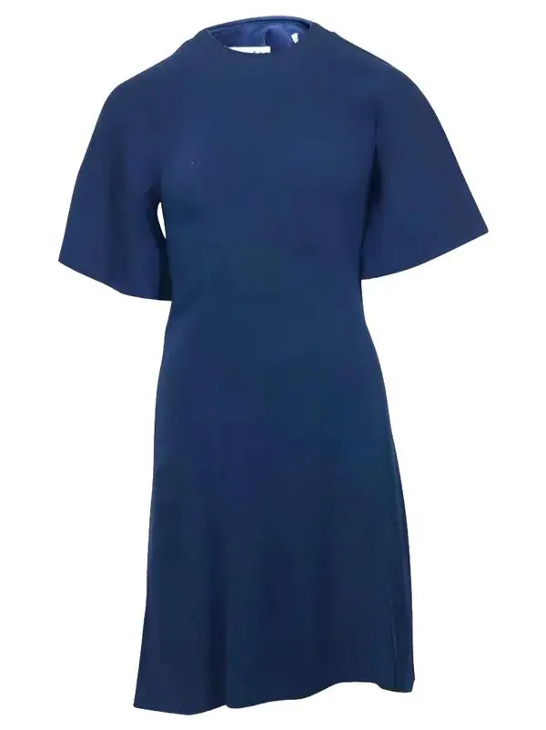 Sandro Yoko Short-sleeve Dress - Blue
