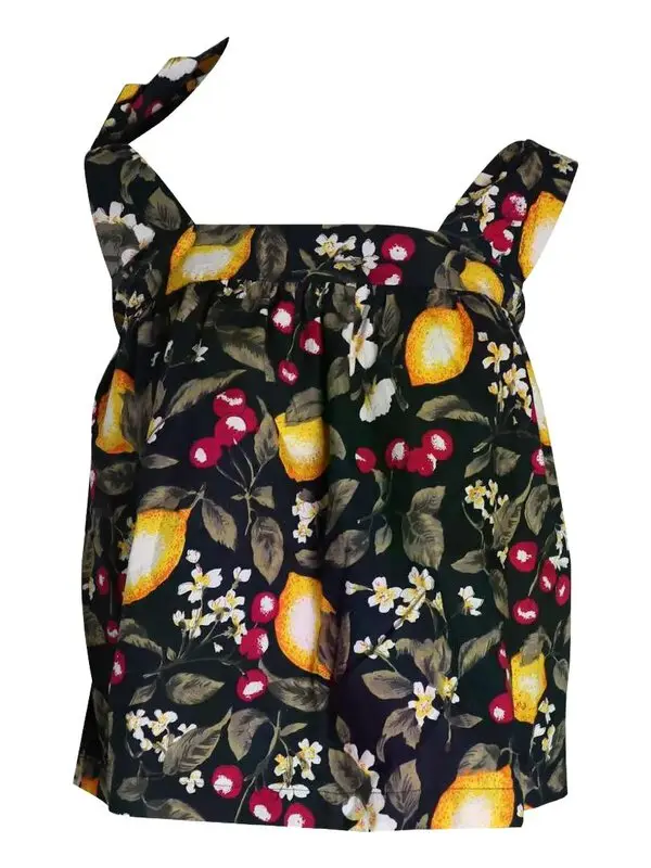 Ba&sh Eiffel Printed Blouse - Black