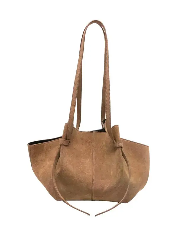 Yuzefi Mochi Knot-detail Shoulder Bag - Brown