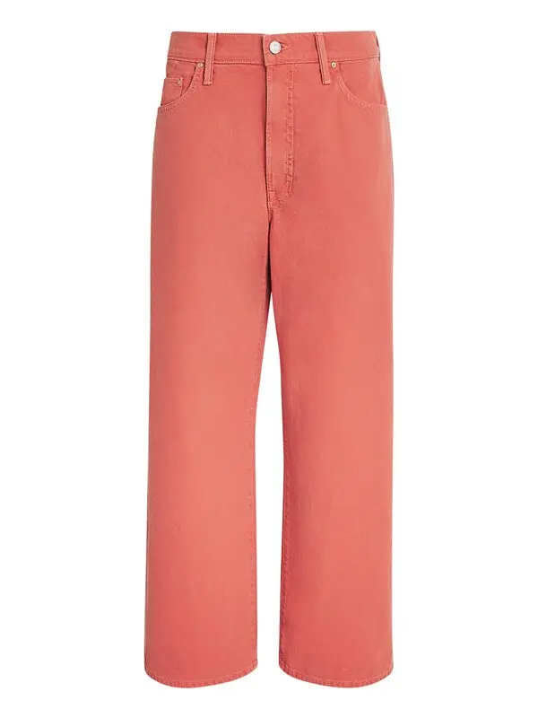 MOTHER The Dodger Ankle Jeans - Orange