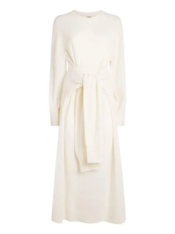 AERON Cashmere-blend Maxi Dress - Ivory