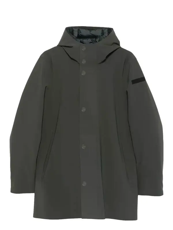 RRD Padded Parka Coat - Grey