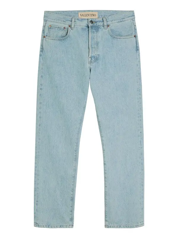 Valentino Garavani Straight-leg Jeans - Denim