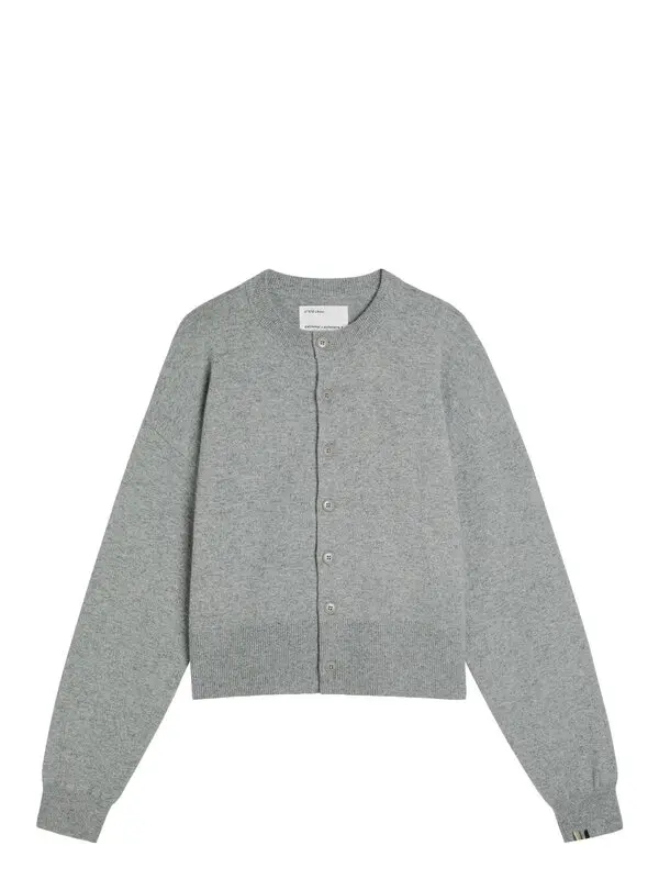 EXTREME CASHMERE X N°170 Chou Cashmere-blend Cardigan - Grey