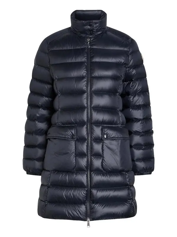 Moncler Genet Padded Shell Coat - Navy