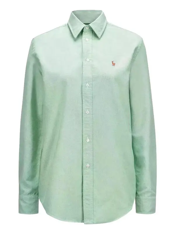 Polo Ralph Lauren Embroidered-logo Shirt - Green