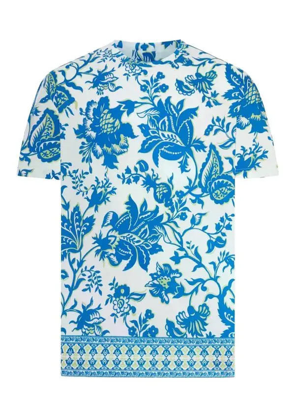Etro Soho Floral-print T-shirt - White