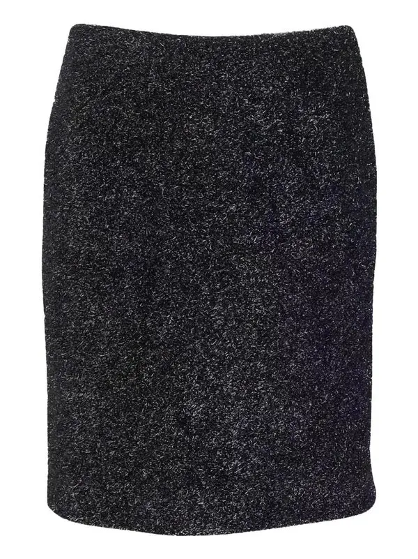 Simone Rocha Knitted Mini Skirt - Black