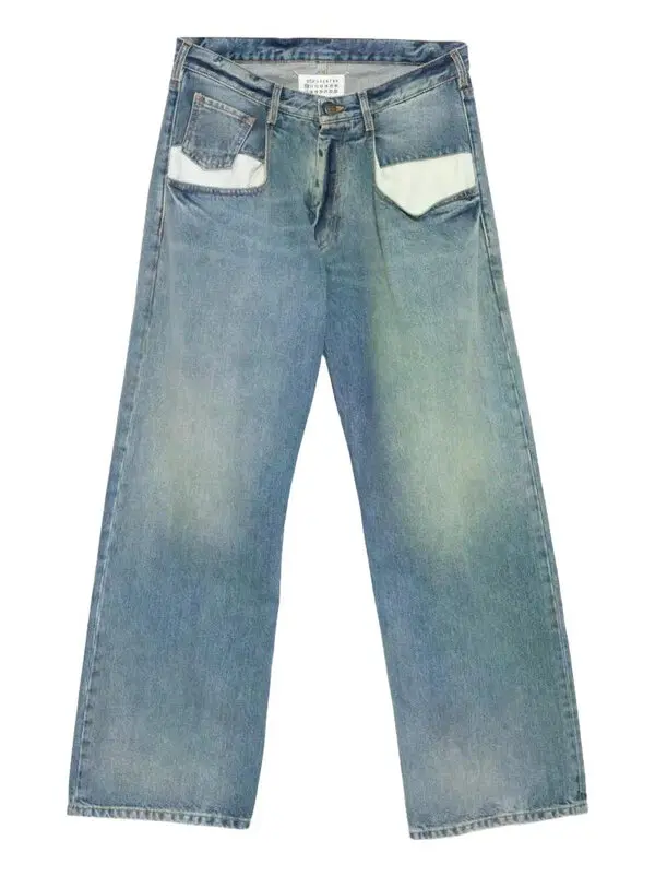 MAISON MARGIELA Straight-leg Jeans - Blue