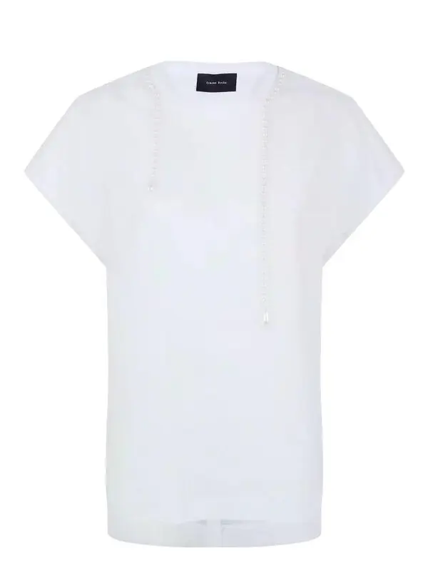 Simone Rocha Pearl-embellished Blouse - White
