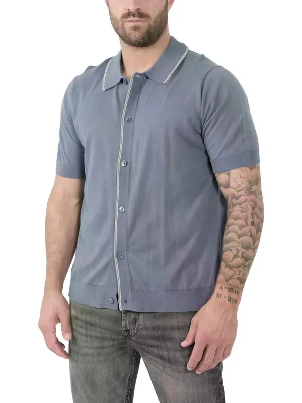 Nn07 Nolan Short-sleeve Shirt - Blue