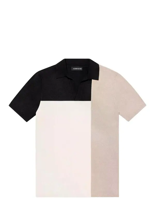 Manière De Voir Colourblock T-shirt - Neutrals