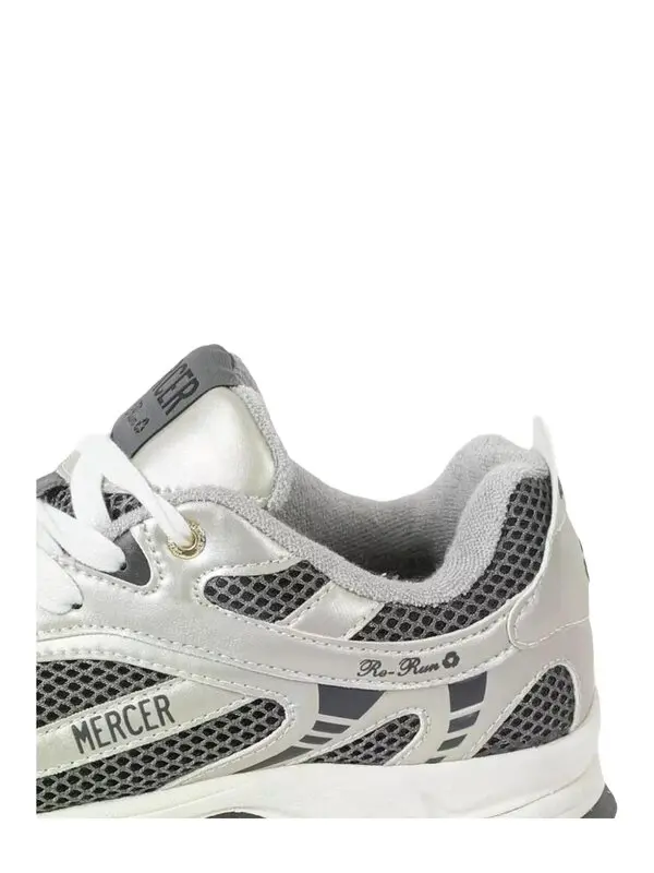 MERCER The Re-run Mesh-panel Sneakers - Silver
